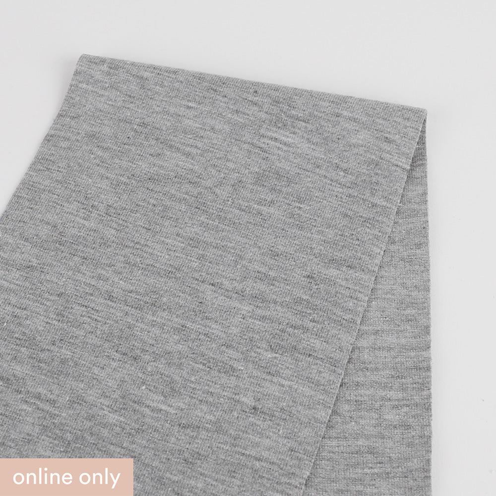 Stretch Poly / Cotton Jersey - Ash Marle – The Fabric Store