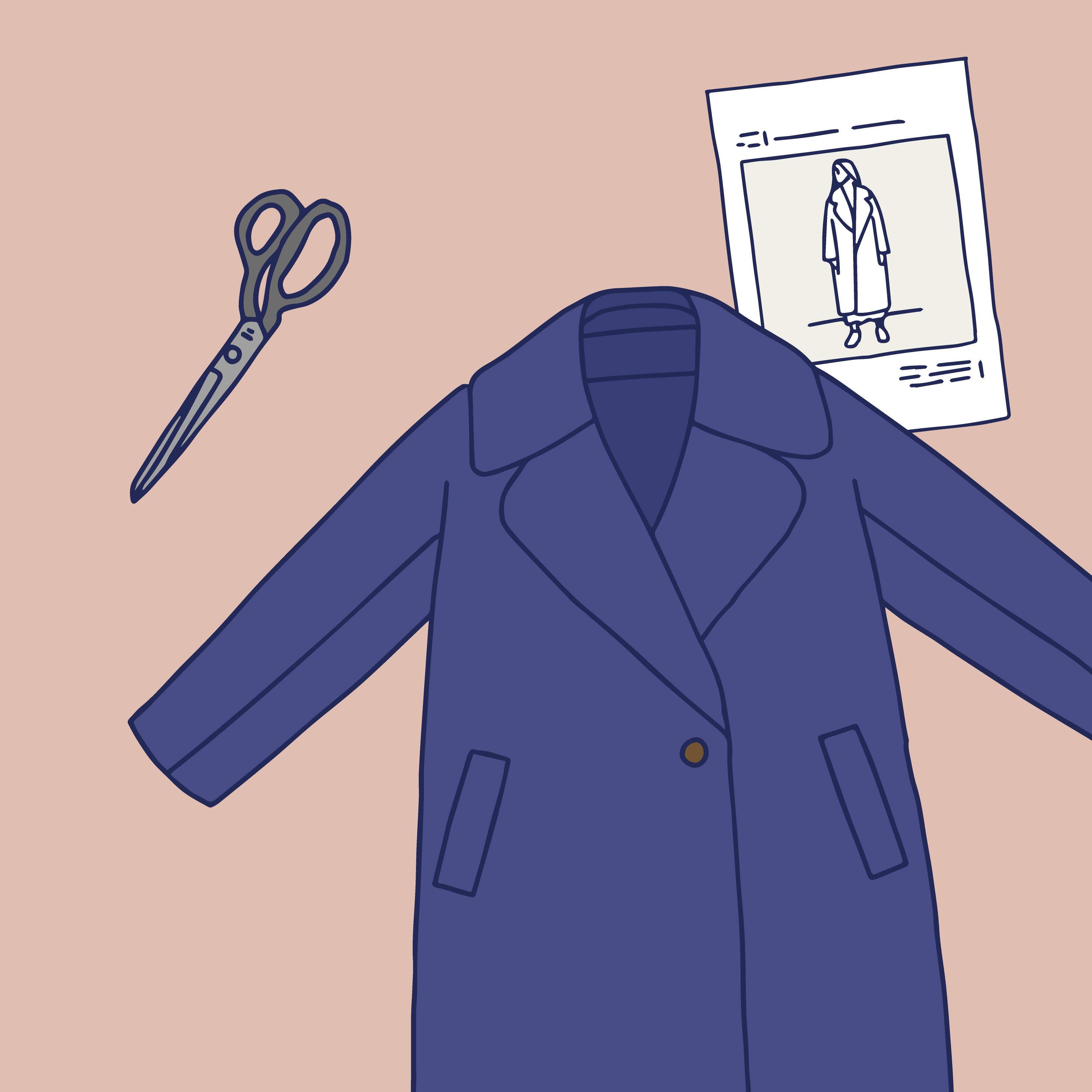 Poppy Coat — Sew Along – The Fabric Store