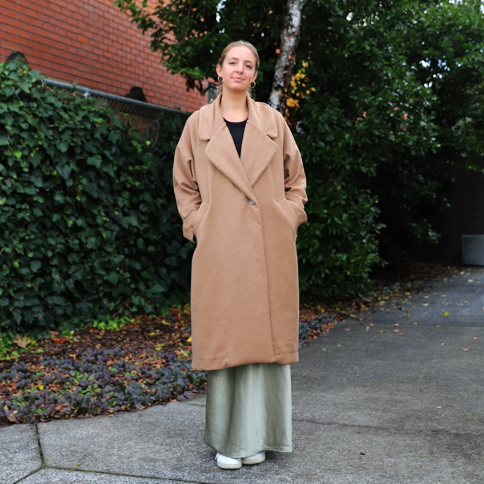 Staff Made — Beth's Poppy Coat – The Fabric Store
