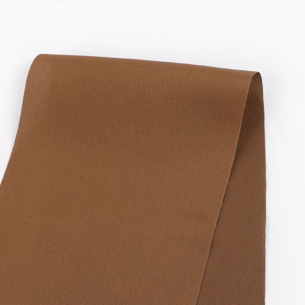 Lightweight Poly Satin - Acorn – The Fabric Store