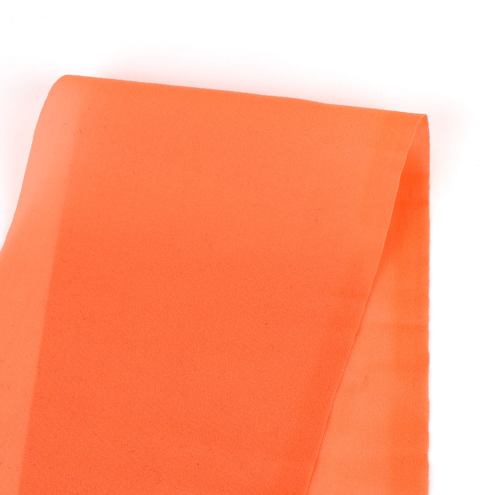 Sheer Stretch Silk / Nylon - Fluro Orange – The Fabric Store