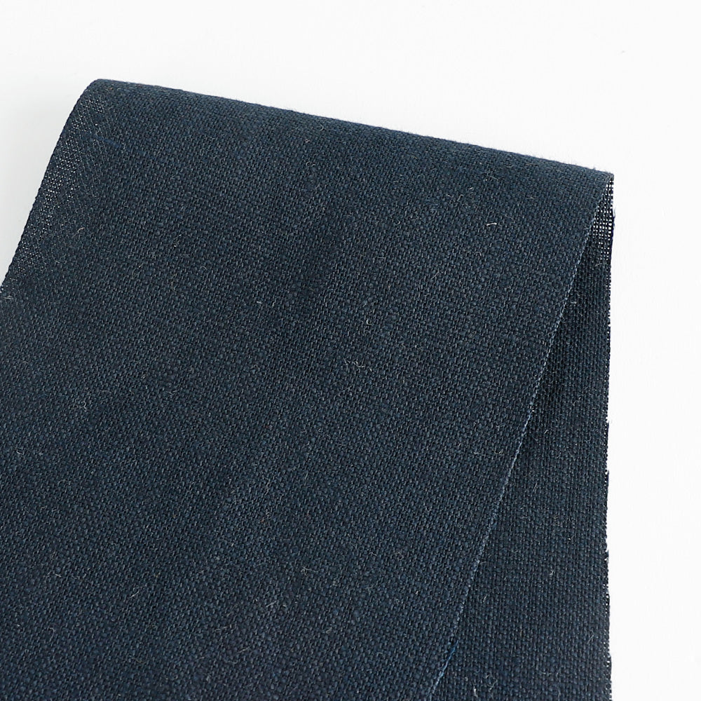 Heavyweight Linen - Navy – The Fabric Store