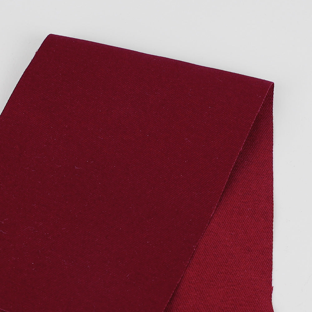 Heavyweight Stretch Cotton - Maroon (remnant) – The Fabric Store