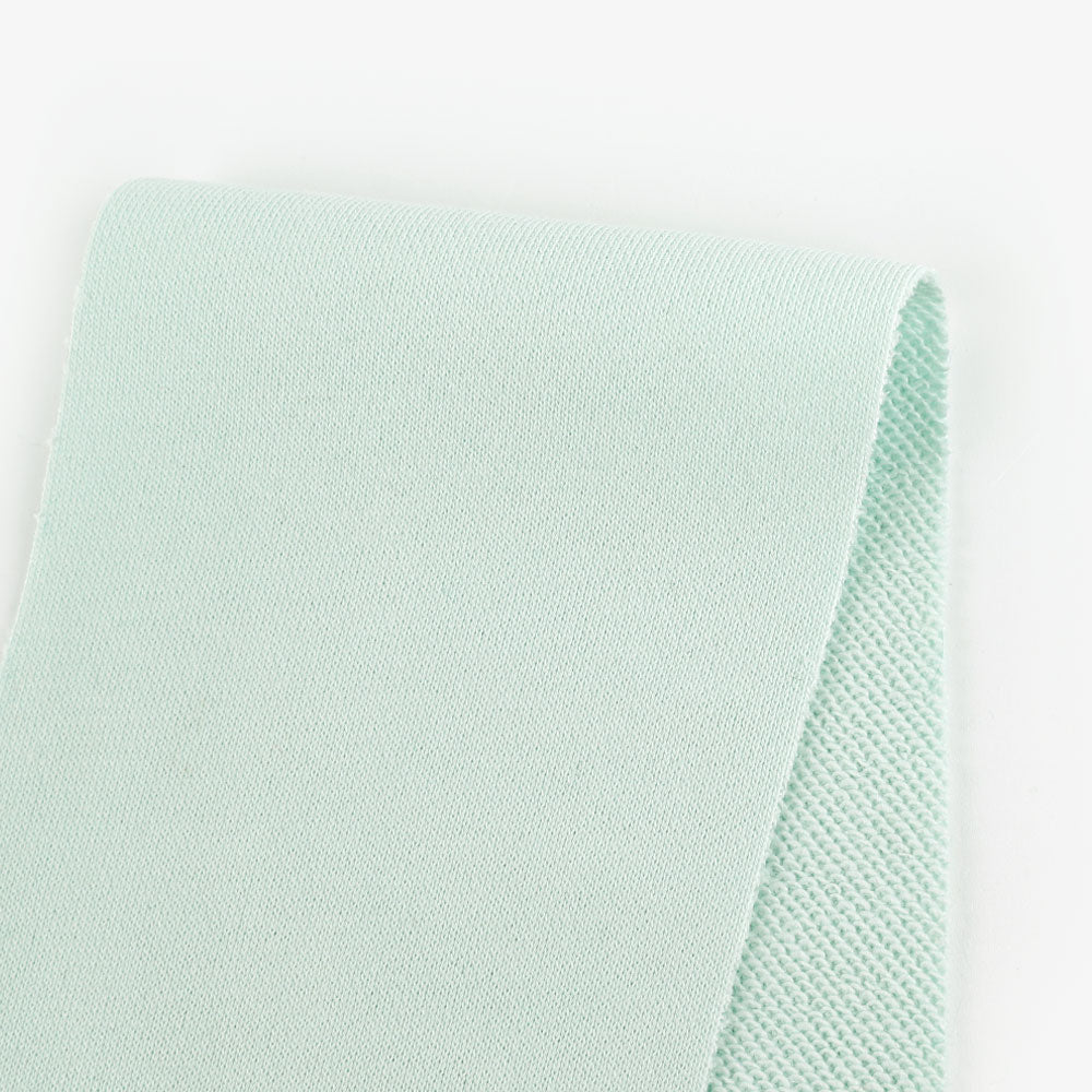 Loopback Cotton Sweatshirting - Mint Ice – The Fabric Store