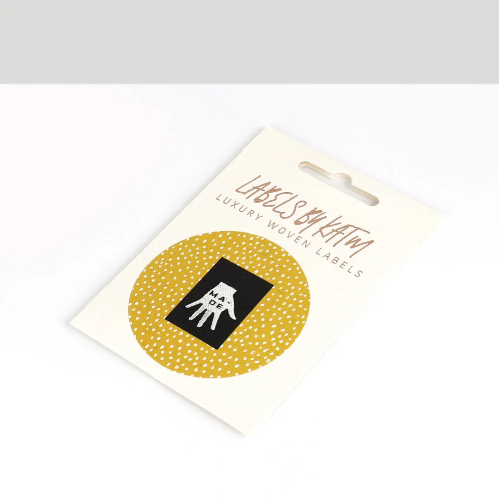KATM Woven Labels - Made (hand) – The Fabric Store