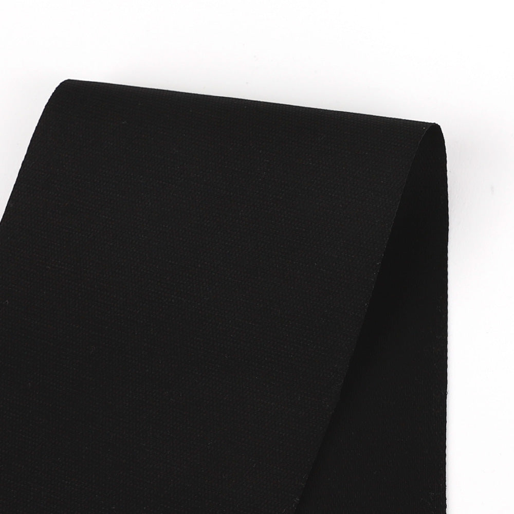 Micro Crosshatch Stretch Cotton - Black – The Fabric Store