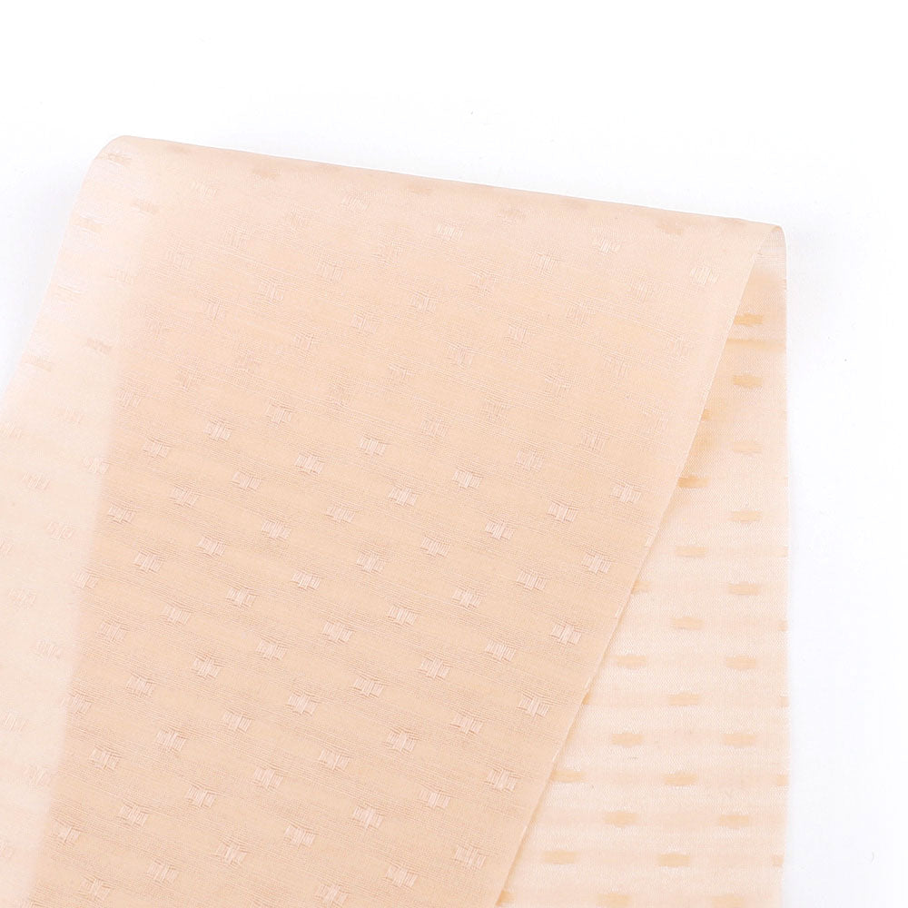 Dobby Silk / Cotton Voile - Apricot – The Fabric Store
