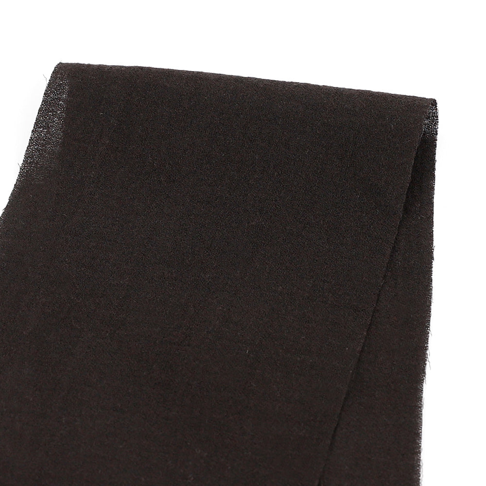 Soft Cotton Sheer Crepe - Black – The Fabric Store
