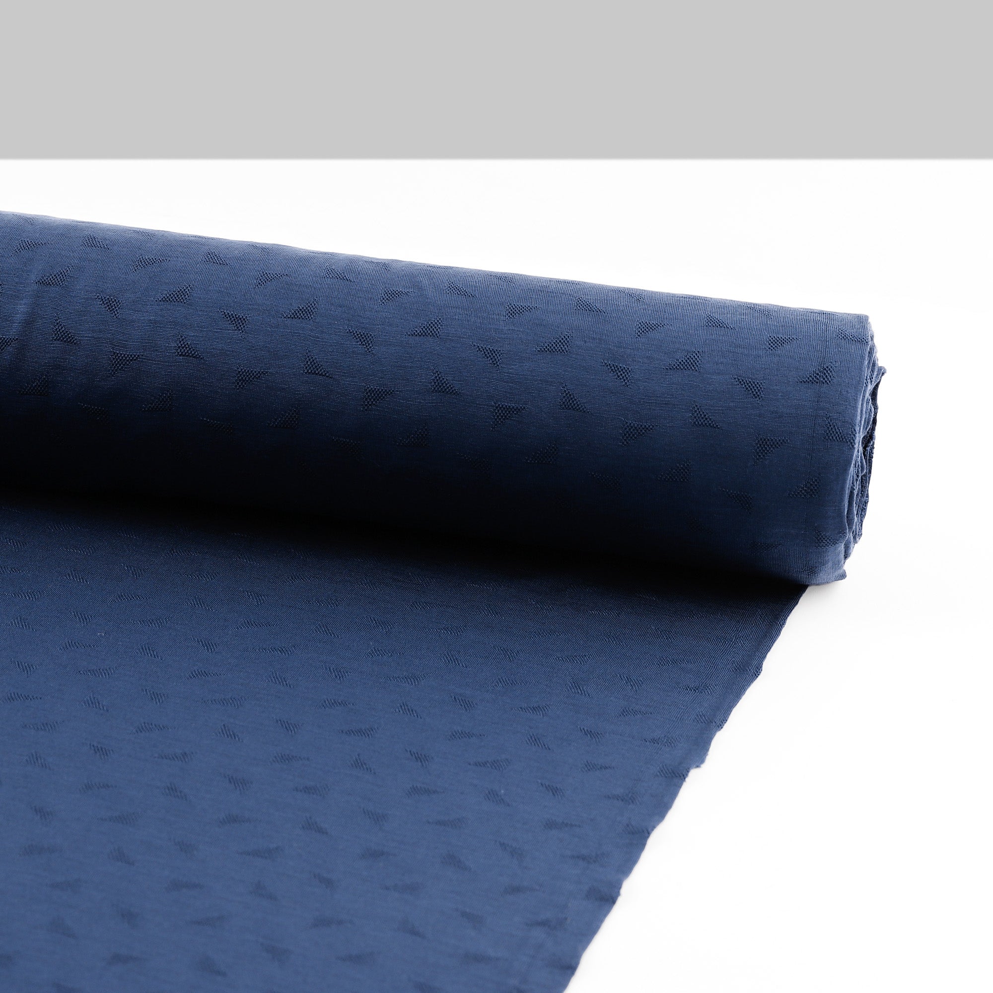 W | Tencel / Merino Triangle Jersey - Bright Navy – The Fabric Store