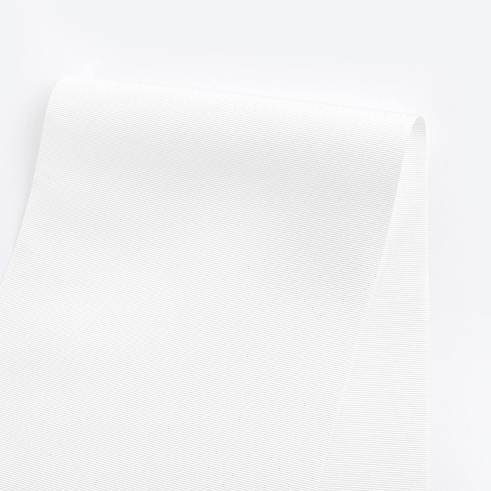 Poly Grosgrain - White – The Fabric Store